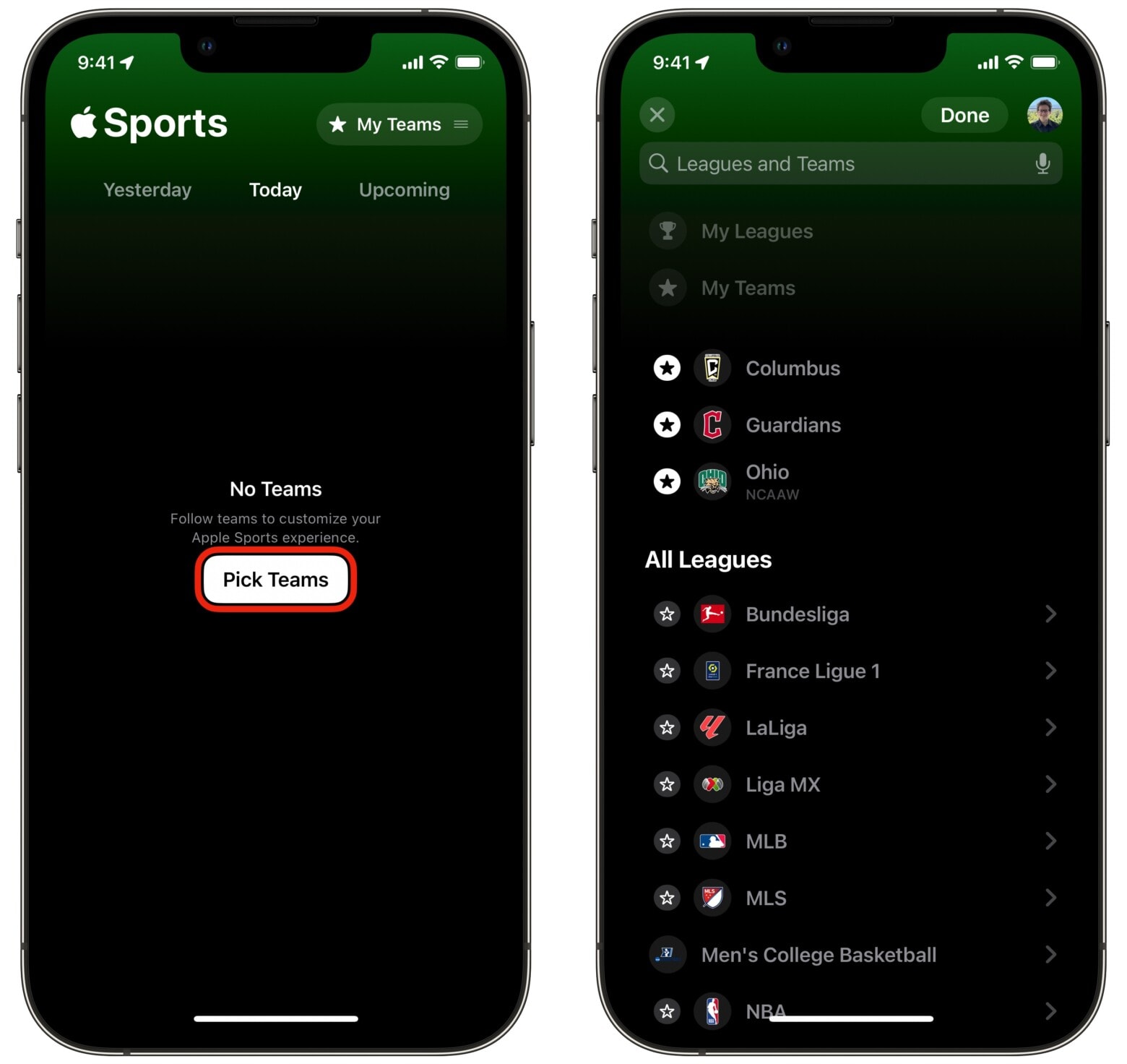 Apple Sports app for iPhone: How to download, set up and use it | Cult ...