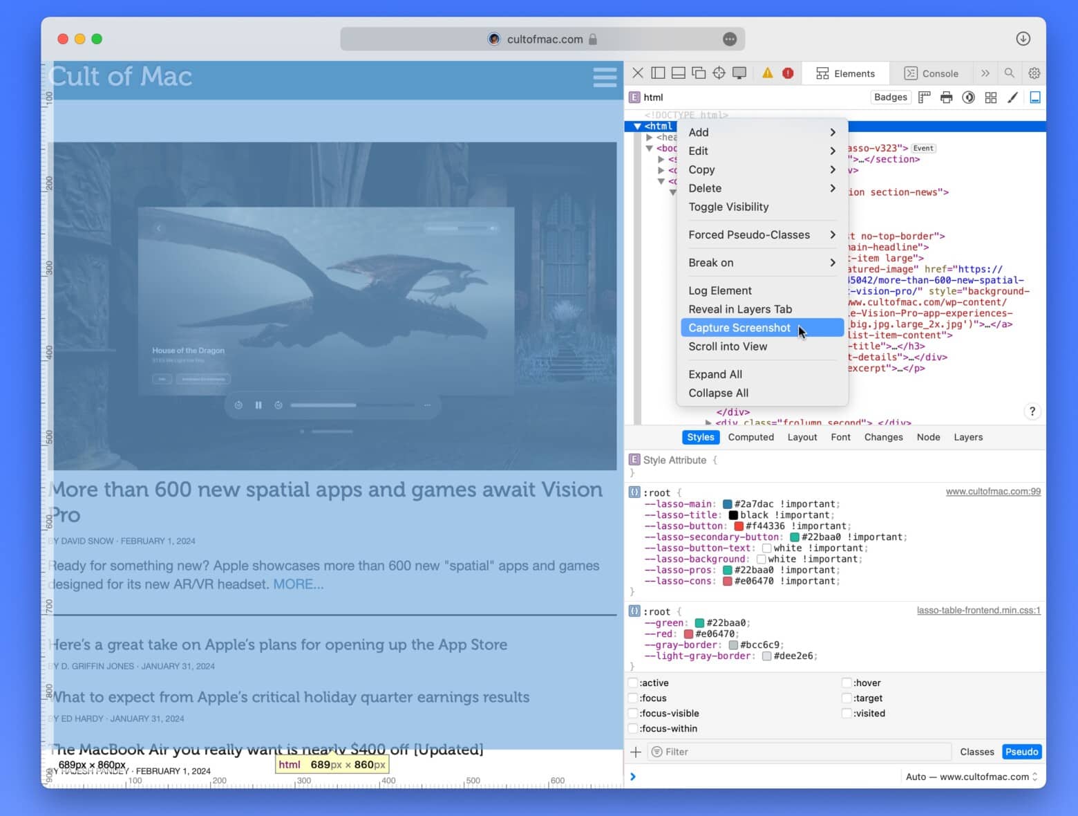 iPhone screenshot: How to capture a whole page or email | Cult of Mac