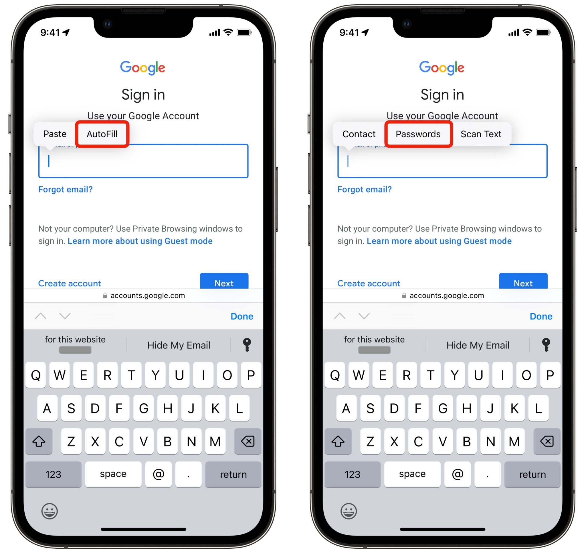Autofill Passwords And Email Addresses On Iphone The Easy Way Cult Of Mac