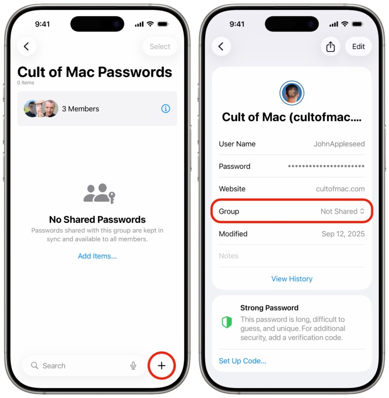 Share passwords on iPhone the safe, easy way | Cult of Mac