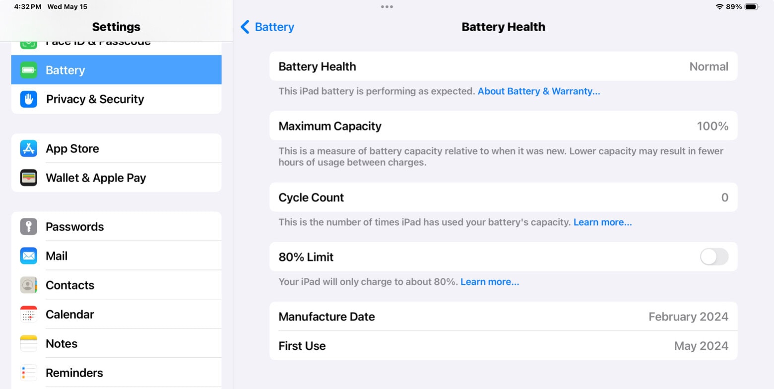 How to check iPad battery health | Cult of Mac