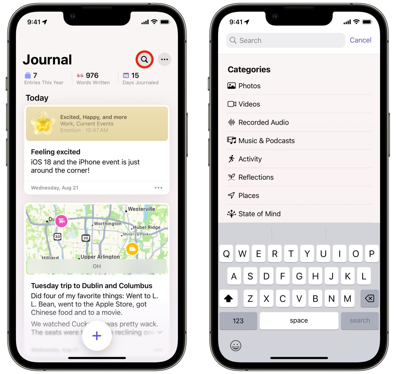 Apple Journal app: How to start journaling on iPhone | Cult of Mac