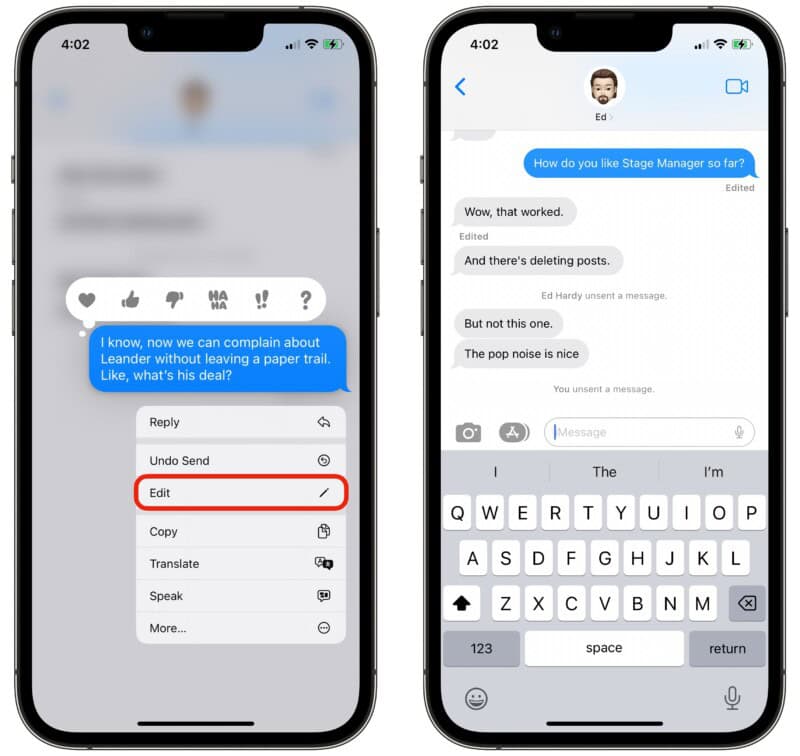How to unsend iMessage on iPhone or (edit it): Cult of Mac How-To