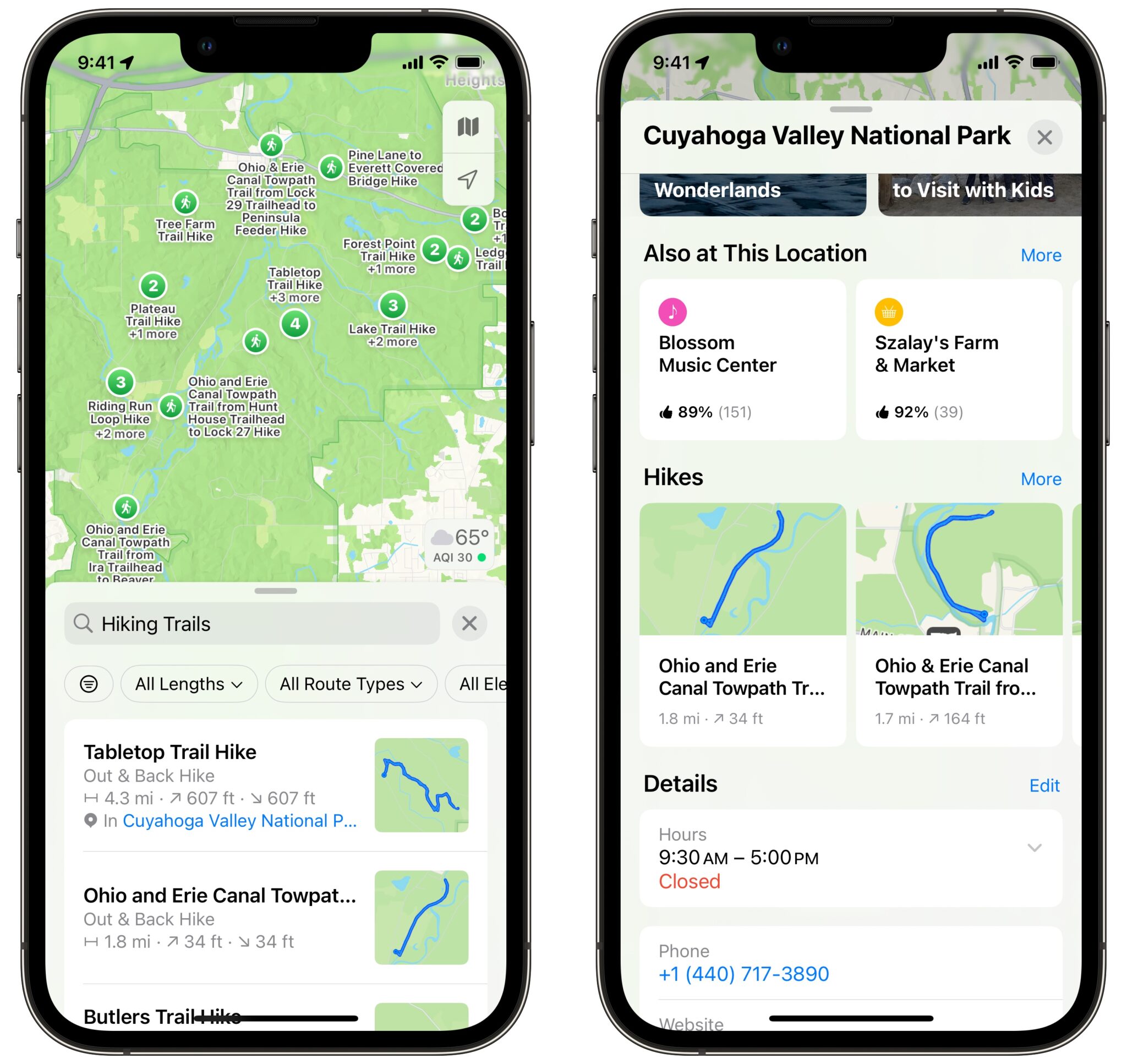 Hiking maps and trail maps, now free in Apple Maps on iPhone | Cult of Mac