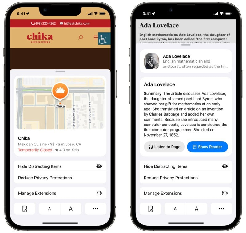 New Safari features in iOS 18: How to use new Page Menu, etc. | Cult of Mac