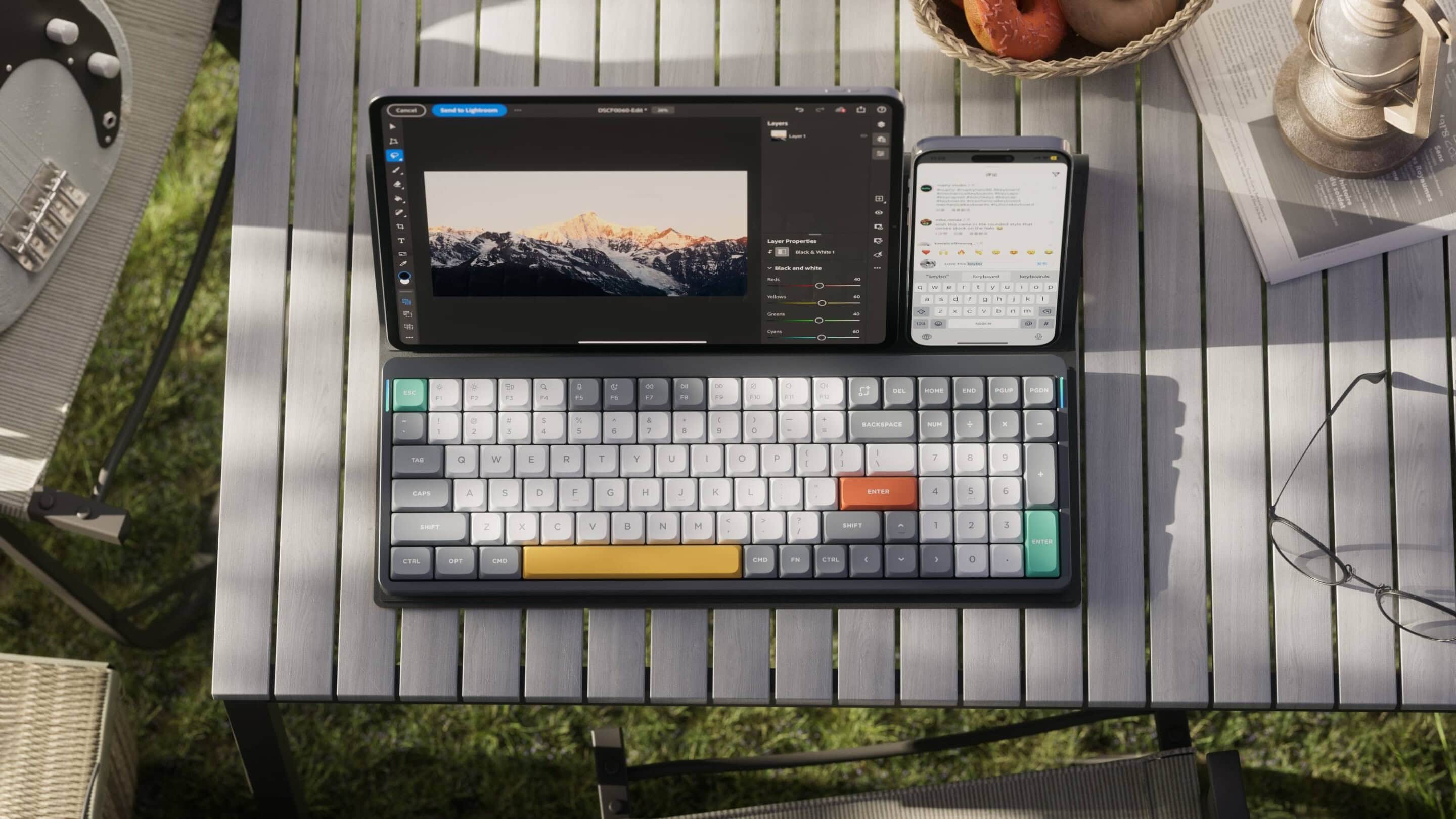 NuPhy Air96 V2 mechanical keyboard rocks MacBook setup | Cult of Mac