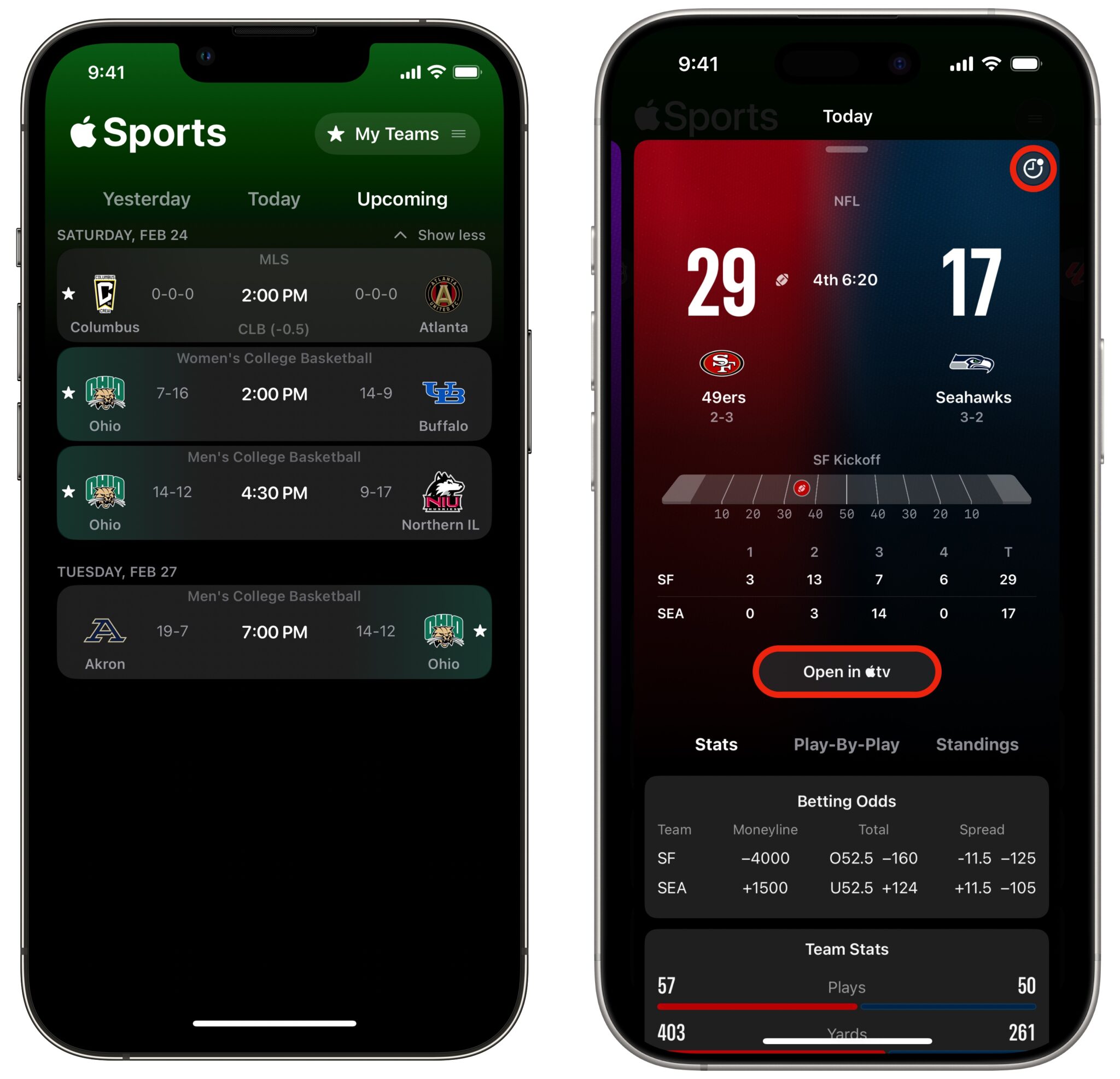 Apple Sports app for iPhone: How to download, set up and use it | Cult ...