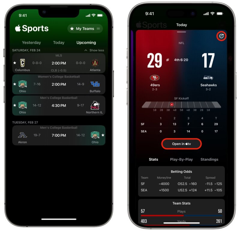 Apple Sports app for iPhone: How to download, set up and use it | Cult ...