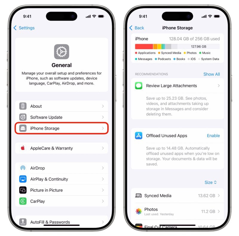 When iPhone storage is full, here’s what you should do | Cult of Mac