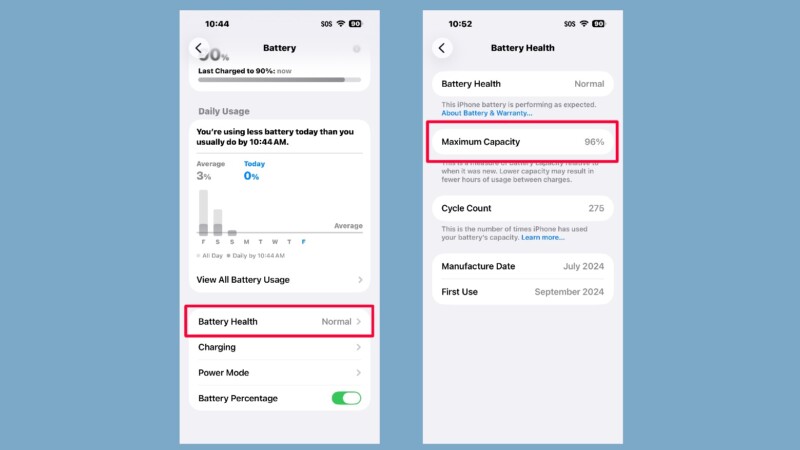 iPhone cycle count: Check your iPhone battery health - Guidantech ...