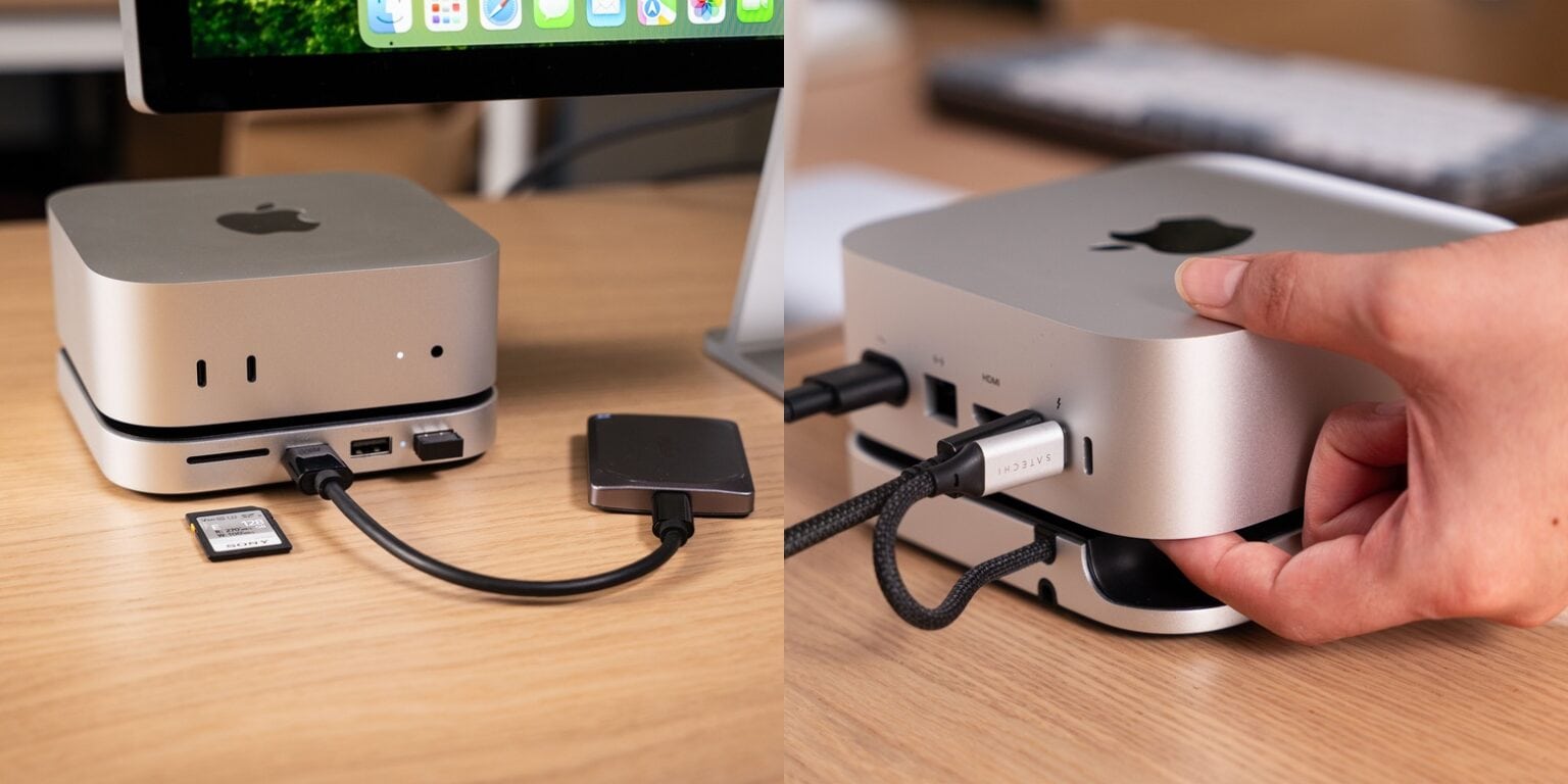 Satechi Mac mini M4 Stand & Hub with SSD Enclosure on sale | Cult of Mac