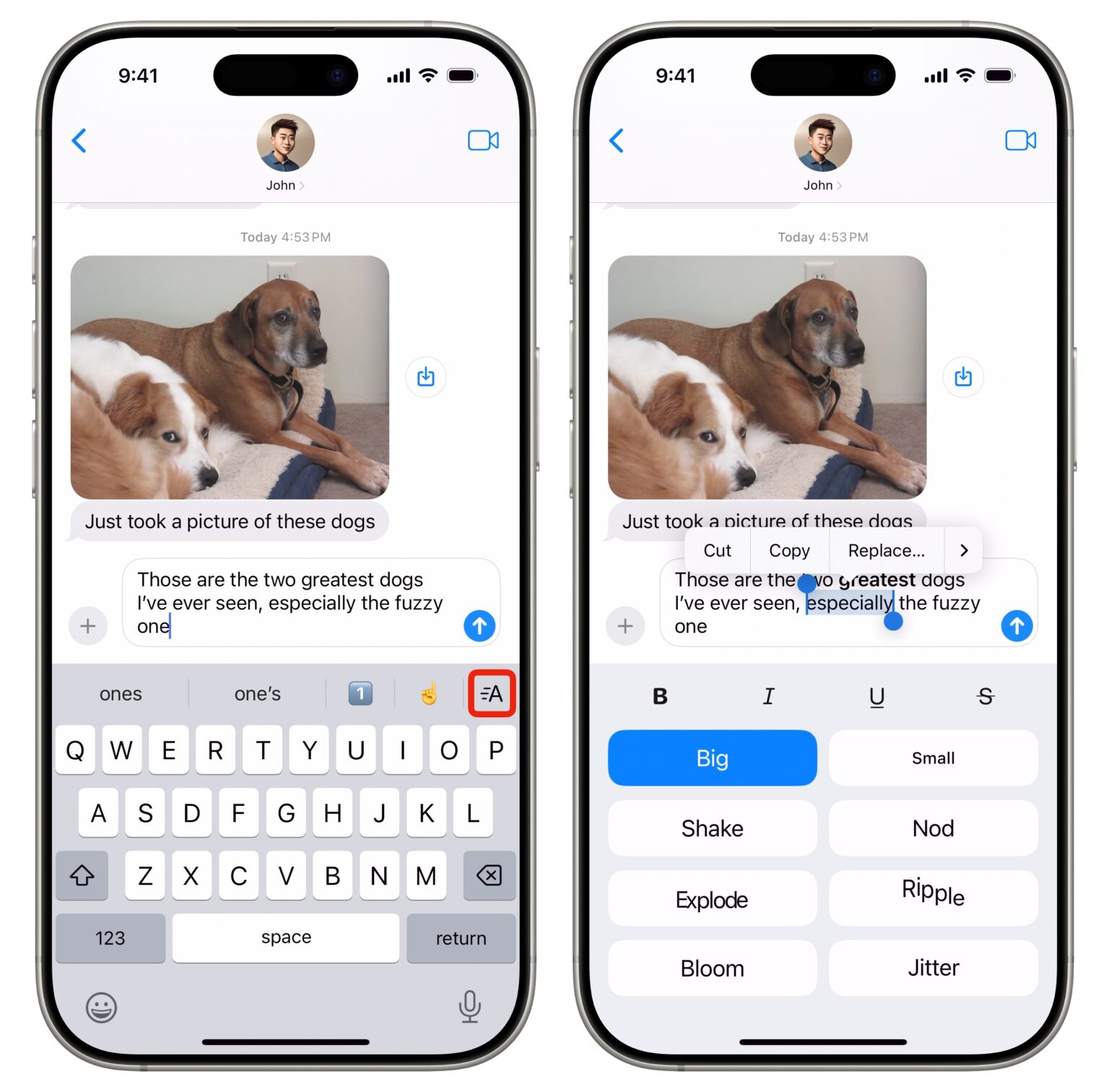 iMessage effects: How to animate and format your text messages | Cult ...