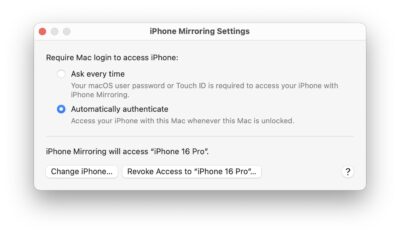 iPhone Mirroring on Mac: Everything you need to know | Cult of Mac