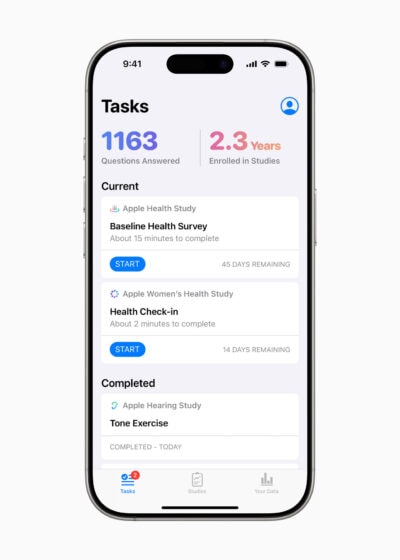 Apple Health Study for iPhone, Apple Watch and AirPods users | Cult of Mac