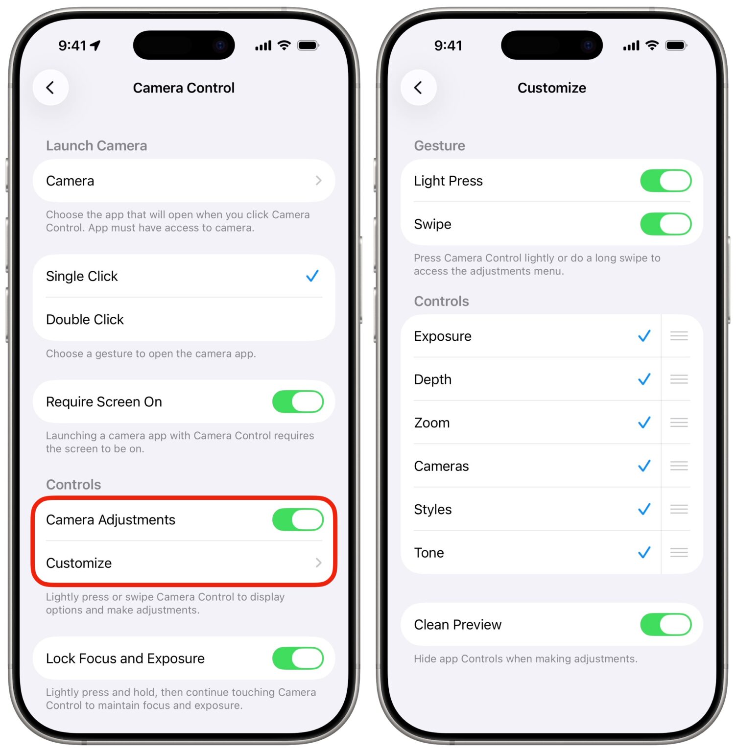 How to use and customize the iPhone Camera Control button | Cult of Mac