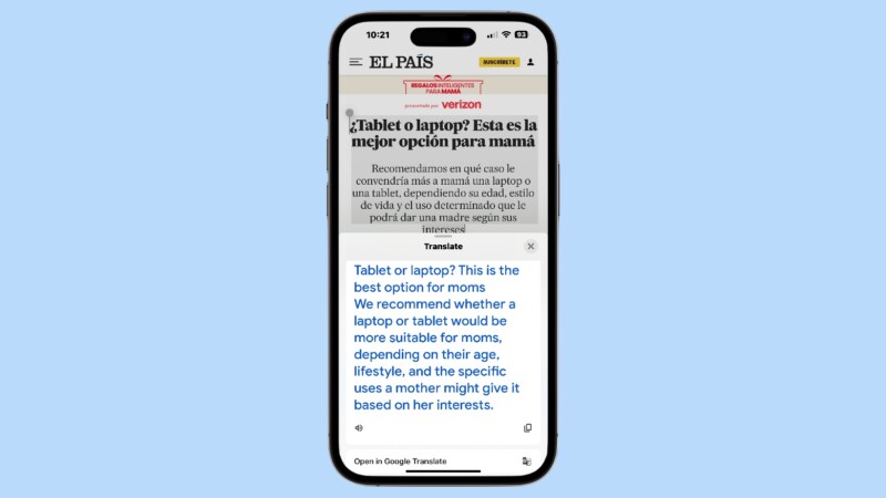 Make Google Translate your iPhone’s default translation app | Cult of Mac