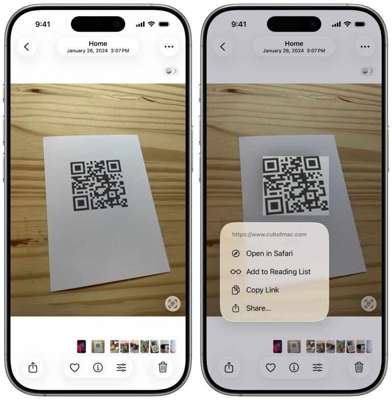 Scan QR code with iPhone: 3 easy ways to get the info you need | Cult of Mac