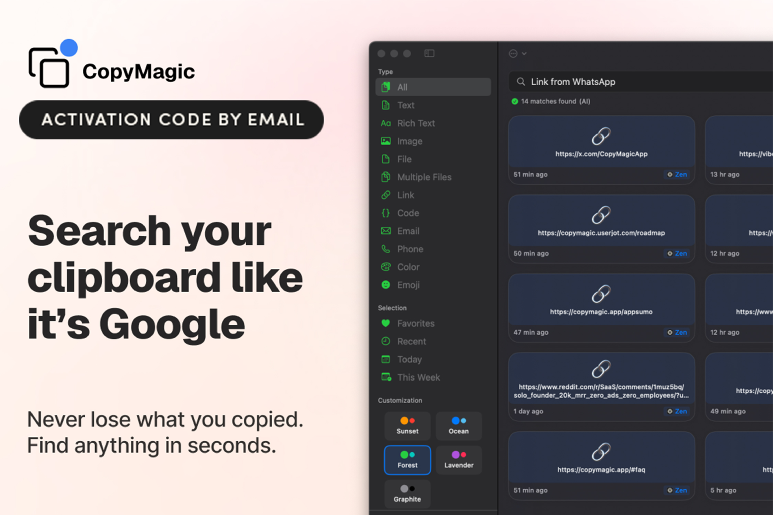 Mac clipboard manager CopyMagic remembers everything! | Cult of Mac