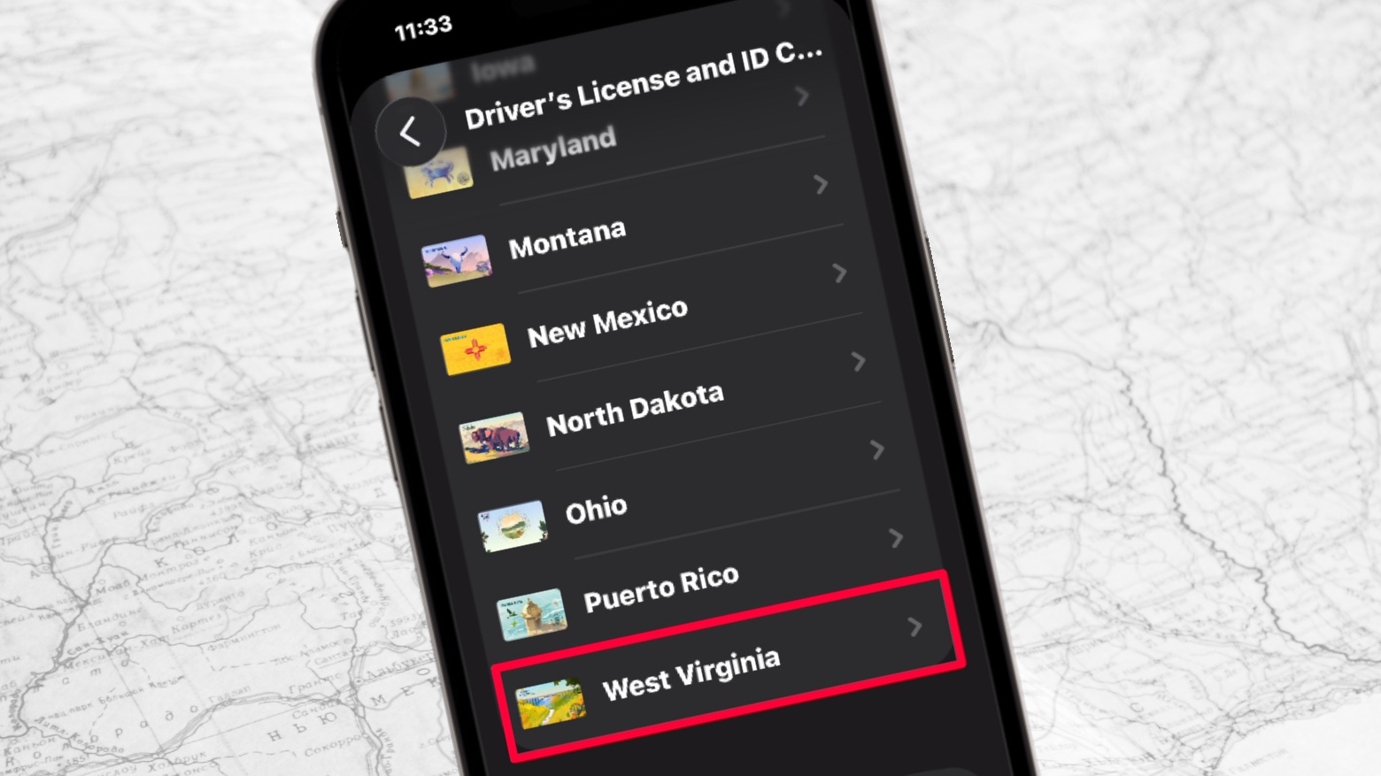 West Virginia drivers license in Apple Wallet | Cult of Mac