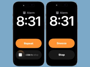 Hate iPhone's new 'slide to stop' alarm? Get the old button back ...