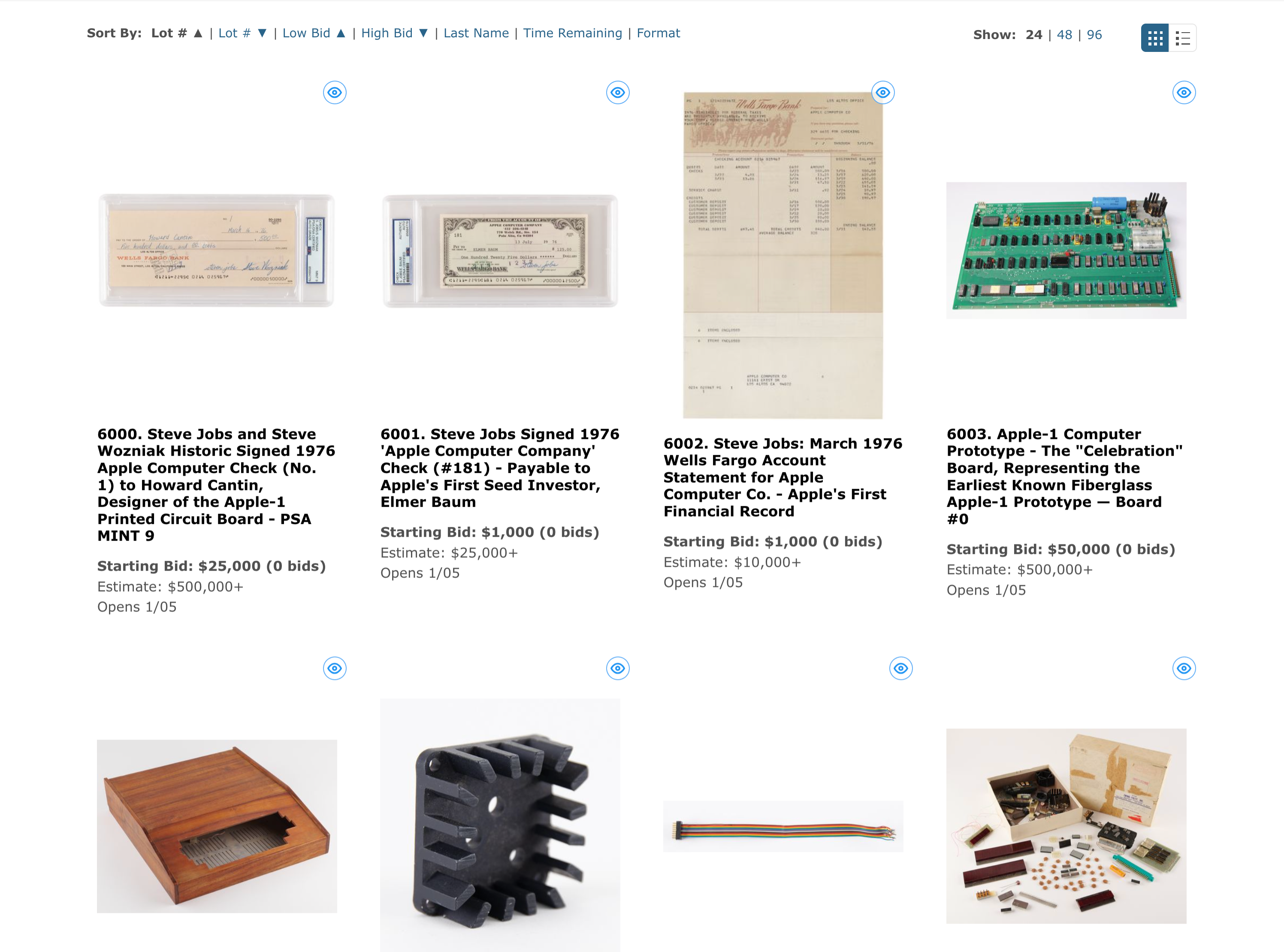Steve Jobs memorabilia up for bid in weirdest auction we've seen
